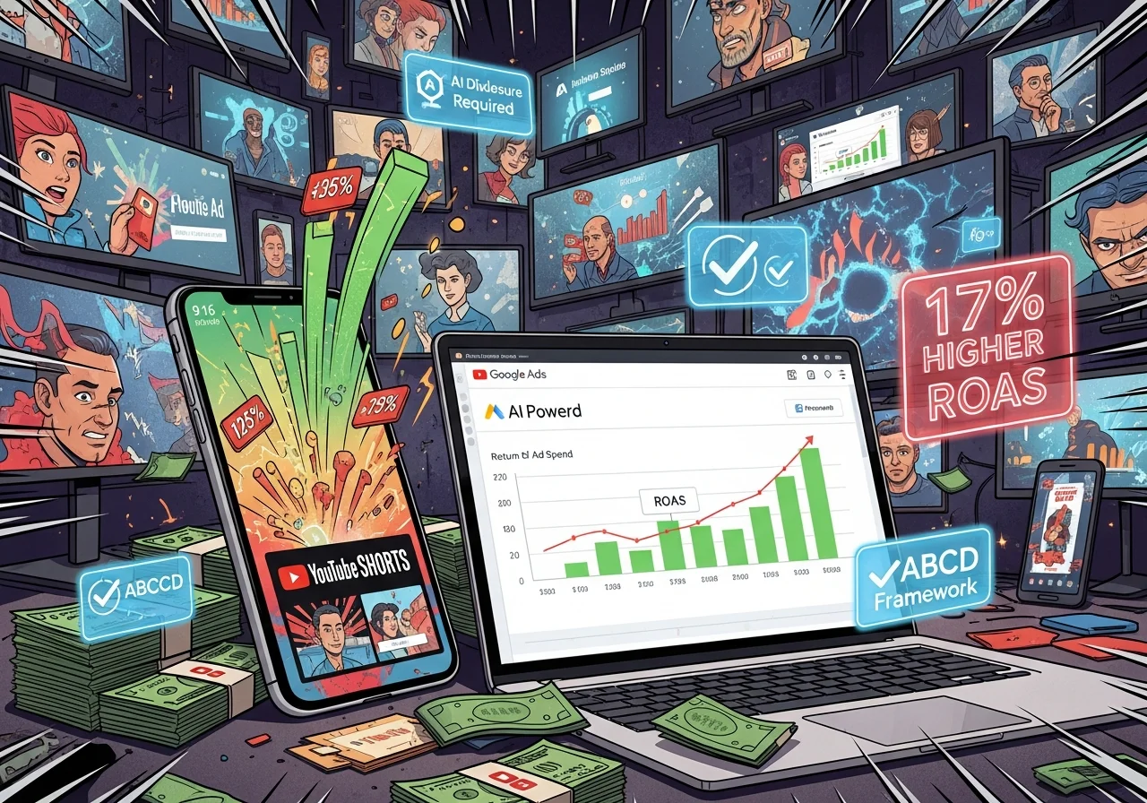 YouTube AI Video Ads Guide 2026: Shorts Ads + In-Stream Formats
